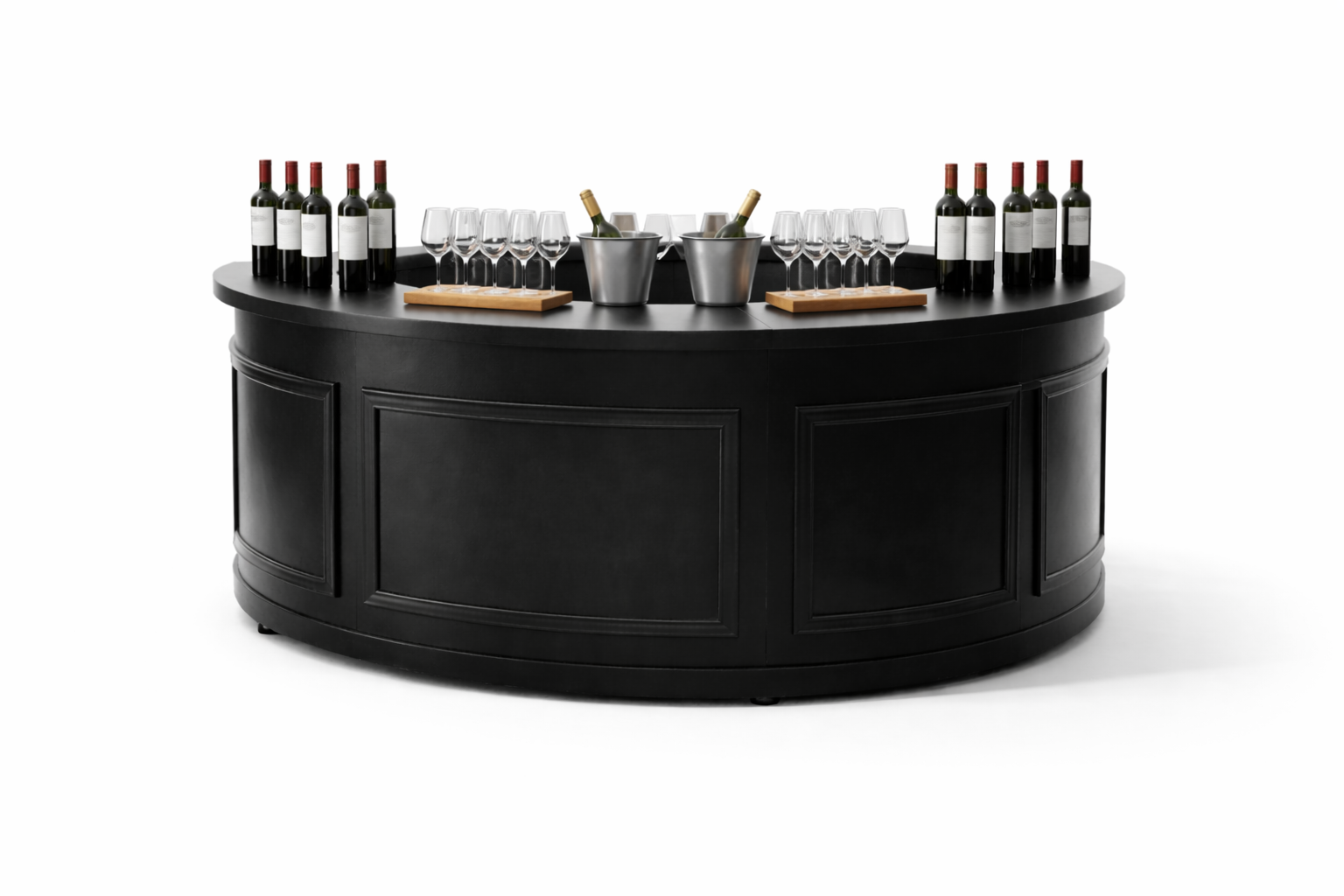 Bar 360° para Viñas y Eventos | Grand Wine 360 | Carritos Móviles